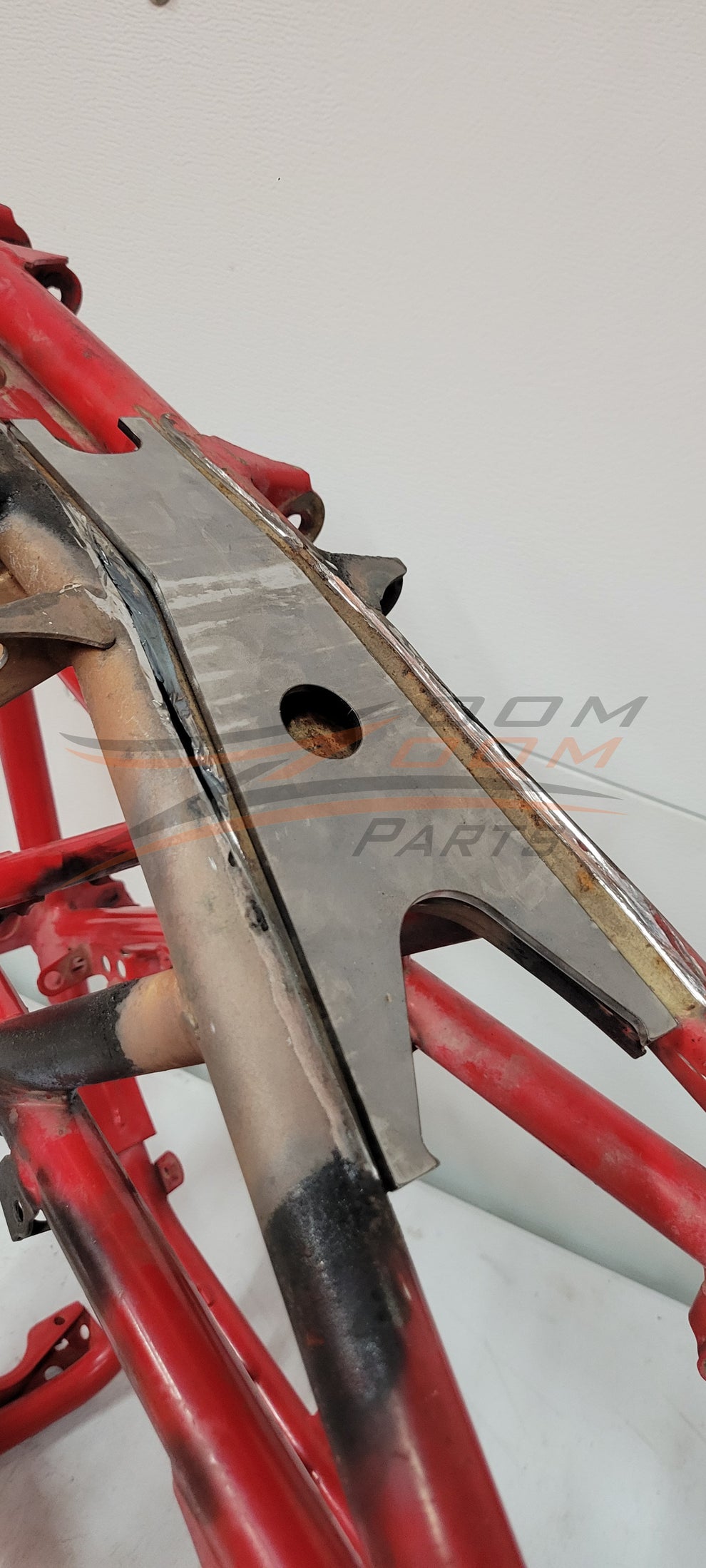FRAME GUSSET KIT FOR HONDA TRX450R UPGRADED VERSION XC/MX – Zoom Zoom Parts