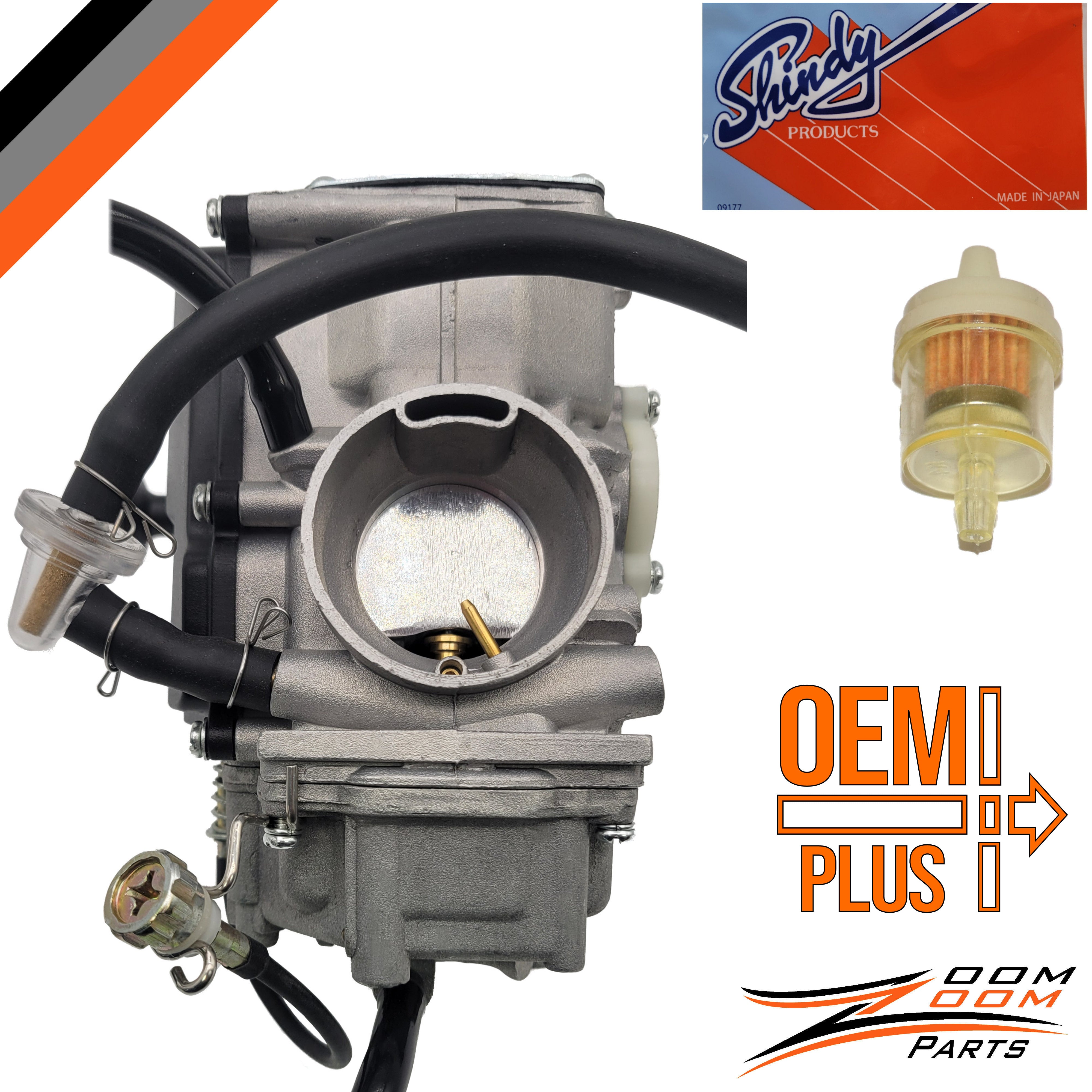 OEM + PLUS CARBURETOR FOR 1988-1989 YAMAHA TERRAPRO 350 YFP 350 UTILIT ...