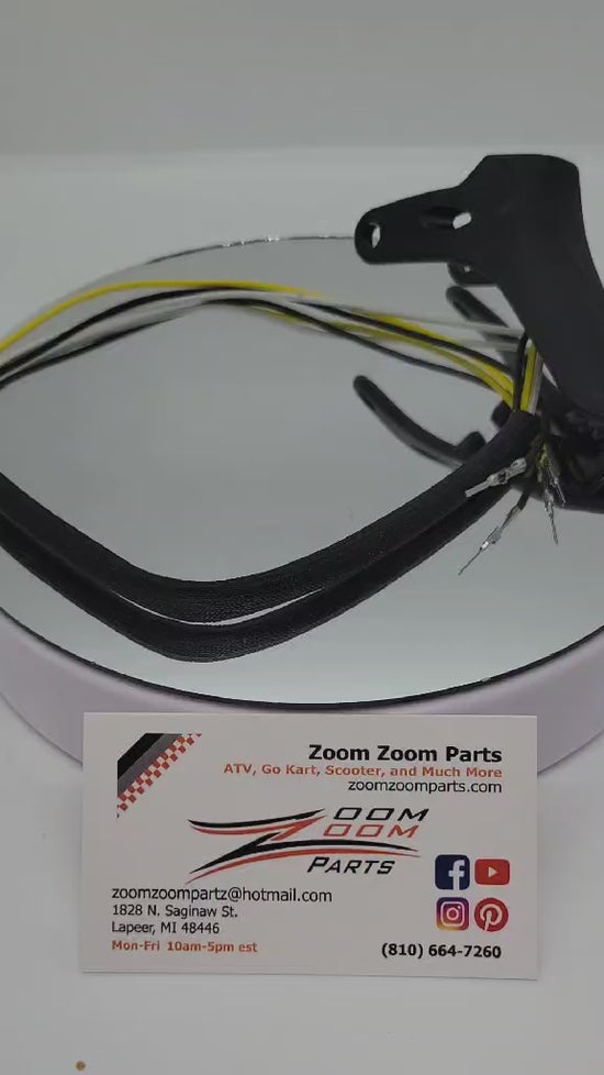 THROTTLE LEVER AND THUMB HEATER FOR SKI-DOO SNOWMOBILES REPLACES PART ...