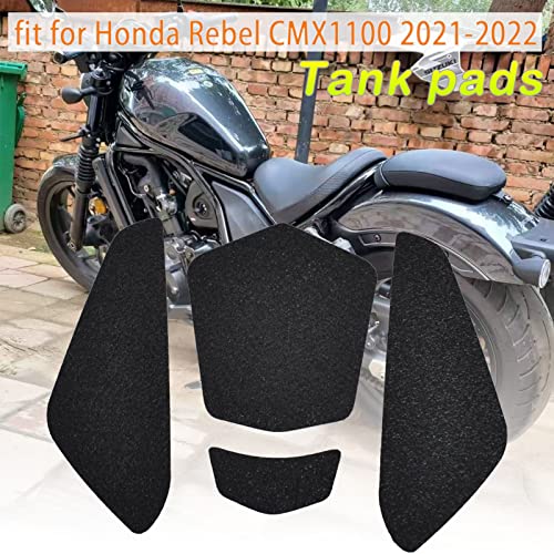 Midimttop Motorcycle Tank Side Traction Pad, Anti Slip sticker,Gas Tan ...
